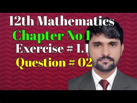 Exercise Question Class Mathematics YouTube