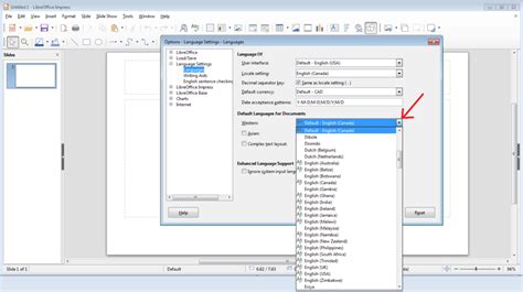 guide libreoffice impress part 1 initial configuration freezenet ca