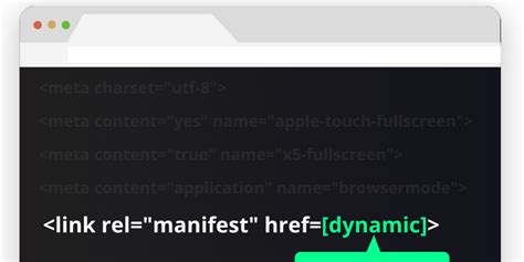 create a pwa app manifest dynamically dev community