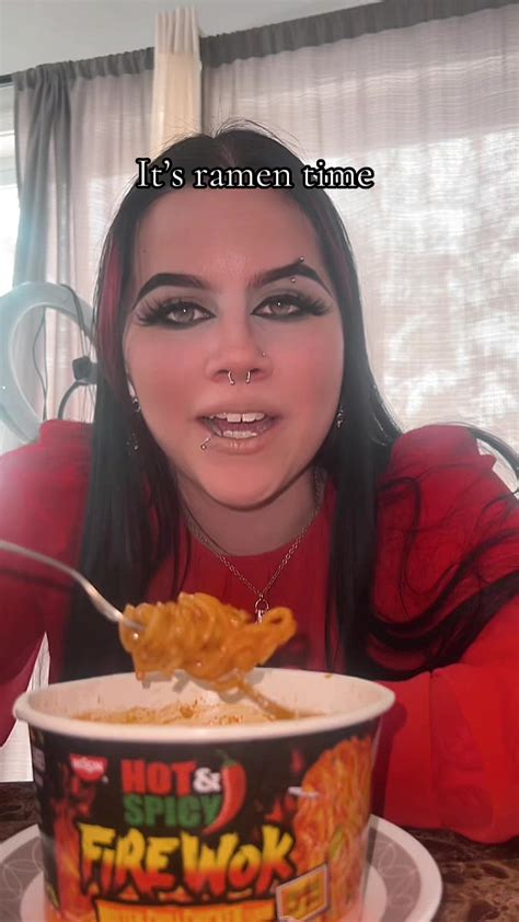 Spicy Ramen Challenge Embracing New Flavors Tiktok