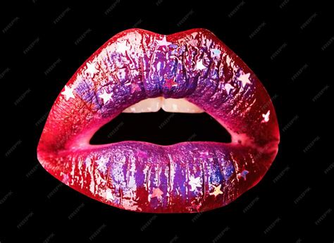 Premium Photo Open Mouth Woman Close Up Sexy Red Female Lips Sensual