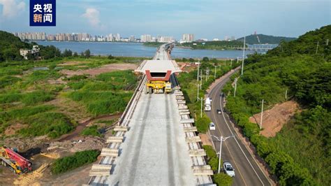 广西防东铁路全线架梁完成 即将进入铺轨阶段央广网