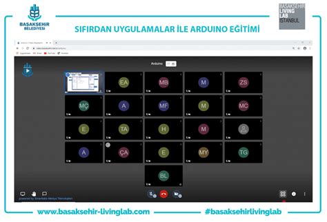 Online Olarak Sıfırdan Uygulamalar Ile Arduino Eğitimi Yapıldı