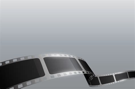 원근법에서 3d 필름 스트립 필름 릴 스트라이프 배경의 벡터 그림입니다 예술 디자인 릴 시네마 필름 스트립 템플릿 영화 시간 및 엔터테인먼트 컨셉 0명에 대한 스톡 벡터