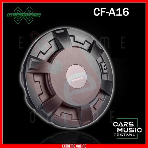 crossfire cf a16 10inch spare tyre active subwoofer with enclosure and