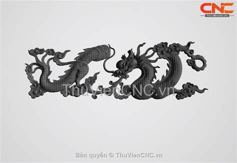 File Stl Rồng Thiết Kế đẹp