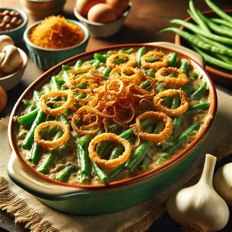 The Green Bean Casserole Recipe Guide Classic Dairy Free Cook Up Taste