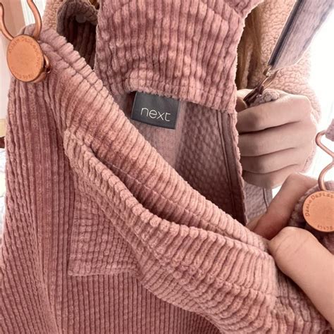 Pink Corduroy Dungarees Pink Corduroy Dungarees Depop