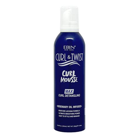 Curl And Twist Supreme Curl Detangling Mousse 12 49 Fl Oz 354ml Infused With Rosemary