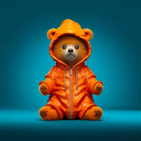 64000 Bear Orange Jacket Pictures