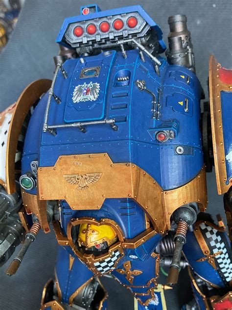 Weemen Imperial Knights Acastus Knight Porphyrion Proxy Completed