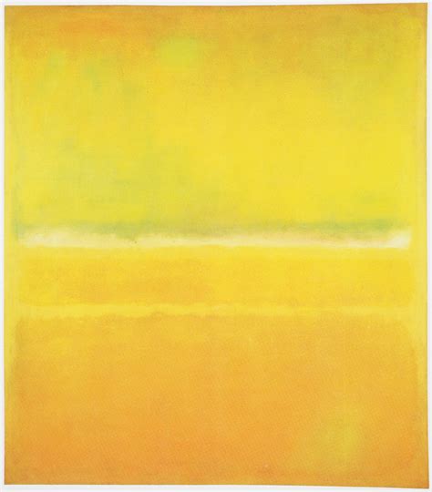 Daily Rothko Mark Rothko No 14 No 10 Yellows And Greens