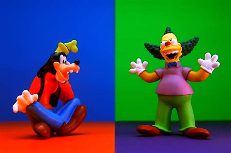 Goofy Vs Krusty The Clown 132365 Flickr Photo Sharing
