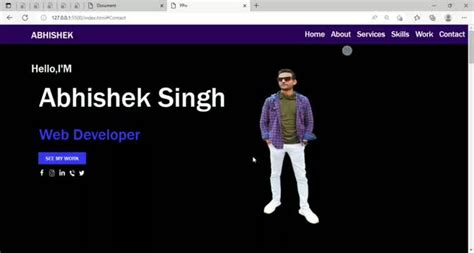 My Web Development Journey With Html And Css Abhishek Singh Posted On