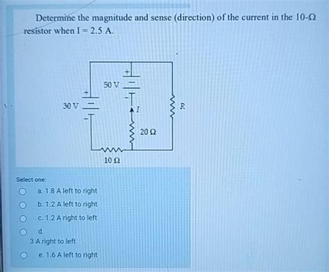 Solved Determine The Magnitude And Sense Direction Of The