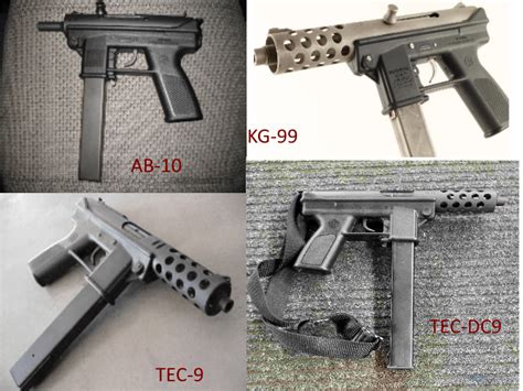 Different Tec 9 Variants Rh3vr