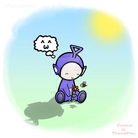 Tinky Winky And His Bee By Therealpara On Deviantart