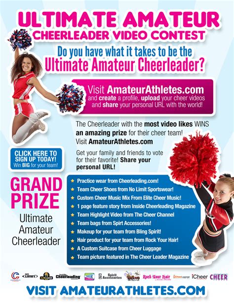 Ultimate Amateur Cheerleader Video Contest