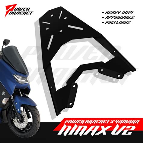 Yamaha Nmax 155 V2 Top Box Bracket Heavy Duty Motorcycle Accessories Nmax V2 Bracket