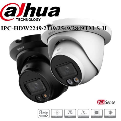 Dahua Oem 2 4 5 8mp Smart Dual Light Fixed Focal Eyeball Wizsense Network Camera Ipc Hdw2849tm S