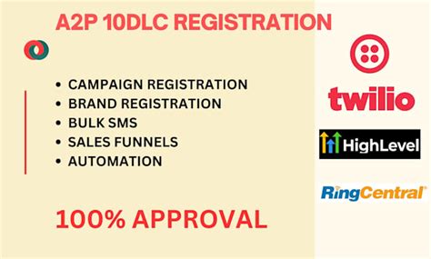 Setup Gohighlevel A2p 10dlc Ghl Crm Va Workflow Funnel Form Ai Agent Automation By Do3nald Fiverr