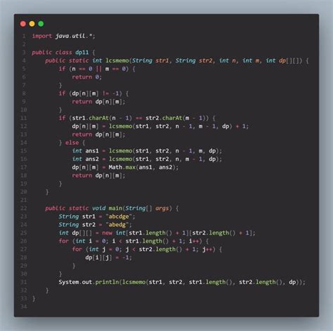 Dynamicprogramming Lcs Java Codinginterview Tech Arsalan Muteeb Mir