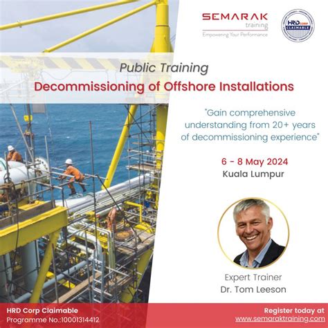 Semarak Training On Linkedin Decommissioning Offshore Oilandgas
