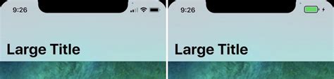 IPhone X Split Status Bar Leak Shows Off Animated Battery Icon And Screen Recording Indicator
