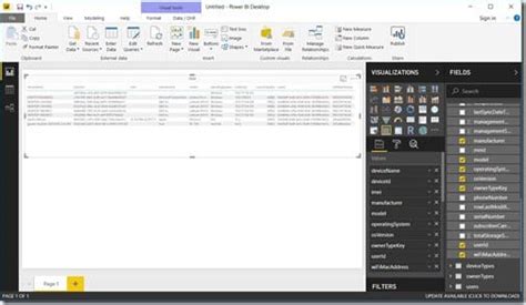 how to leverage intune data and write a basic power bi report