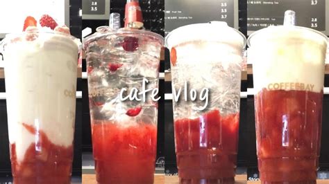 Sub 🍓1일 1딸기로 갓생살기🍓 카페 브이로그 Cafe Vlog 음료제조 카페알바 브이로그 카페브이로그 딸기 시즌 Youtube