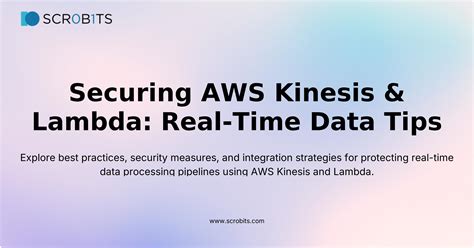 Aws Kinesis And Lambda Security Tips