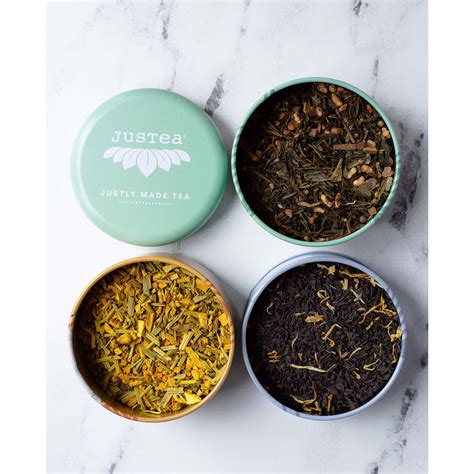 Justea Tin With Spoon Chamomile Dream — World Cup Cafe And Fair Trade