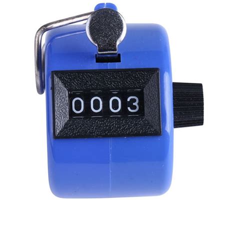 2021 Clicker 4 Digit Number Counters Hand Finger Display Manual