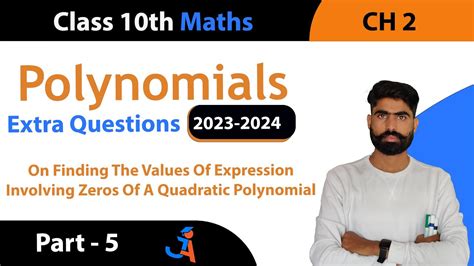 Polynomials Class 10th Maths Chapter 2 Extra Questions Part 5