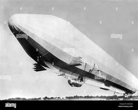 Zeppelin Airship Pre Wwi German Zeppelin Airship Lz 7 Photo From Bain