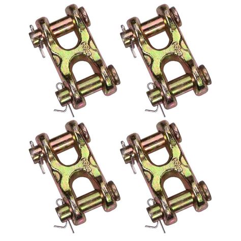 38 Double Clevis Hook Grade 70 4 Pack