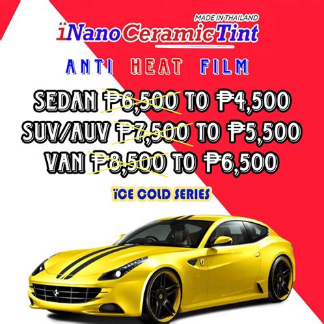 I Nano Ceramic Tint Anti Heat Film