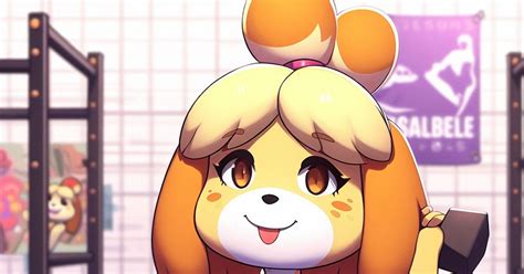 Isabelle Isabelle Workout Sessions Gardenposterのイラスト Pixiv