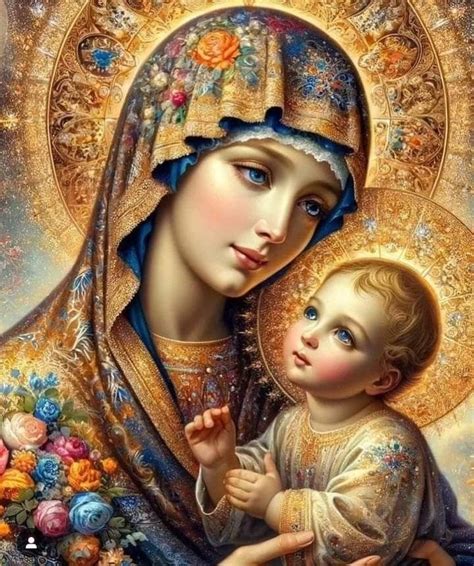 Pin By Jennifer Jenkins On Blessed Mother Mary In 2024 Jesus And Mary