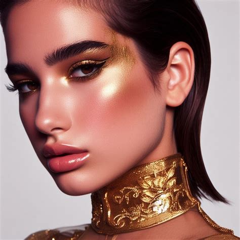 Premium Photo Beautiful Model Cosmetic Skincare Hair Advertisement