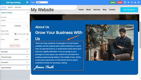 How To Add Custom Links To Your Pages In The Website Builder