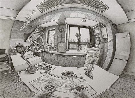 How To Draw Fisheye Perspective