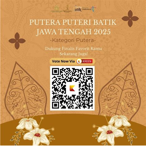 Tiket Keren Nusantara Putera Puteri Batik Jawa Tengah 2025