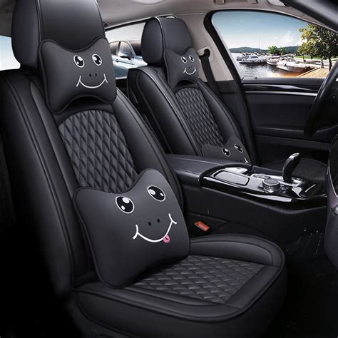 Maidao Car Seat Cover Full Set For Citroen For C Elysée 2008 Present Faux Leather Waterproof