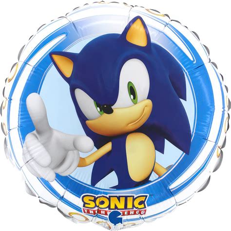 Buy Grabo 18 Inch Sonic The Hedgehog Round Foil Balloon Balloons4u