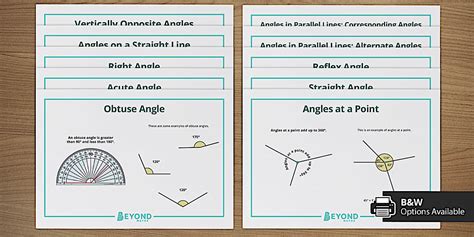 Angles Display Posters Geometry Resource Teacher Made