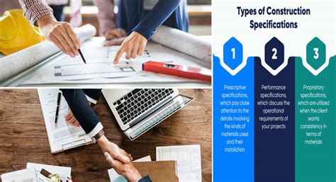 Specification For Construction Types Of Construction Specifications