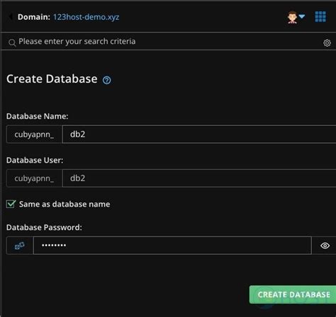 Hướng Dẫn Tạo Database Mysql Trên Directadmin Tài Liệu 123host