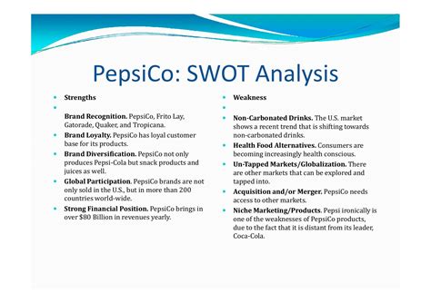 Pepsico Bcg Matrix Bpobi Pepsico Bcg Matrix Bpobi