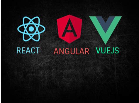 create a single page application in react angular or vue by